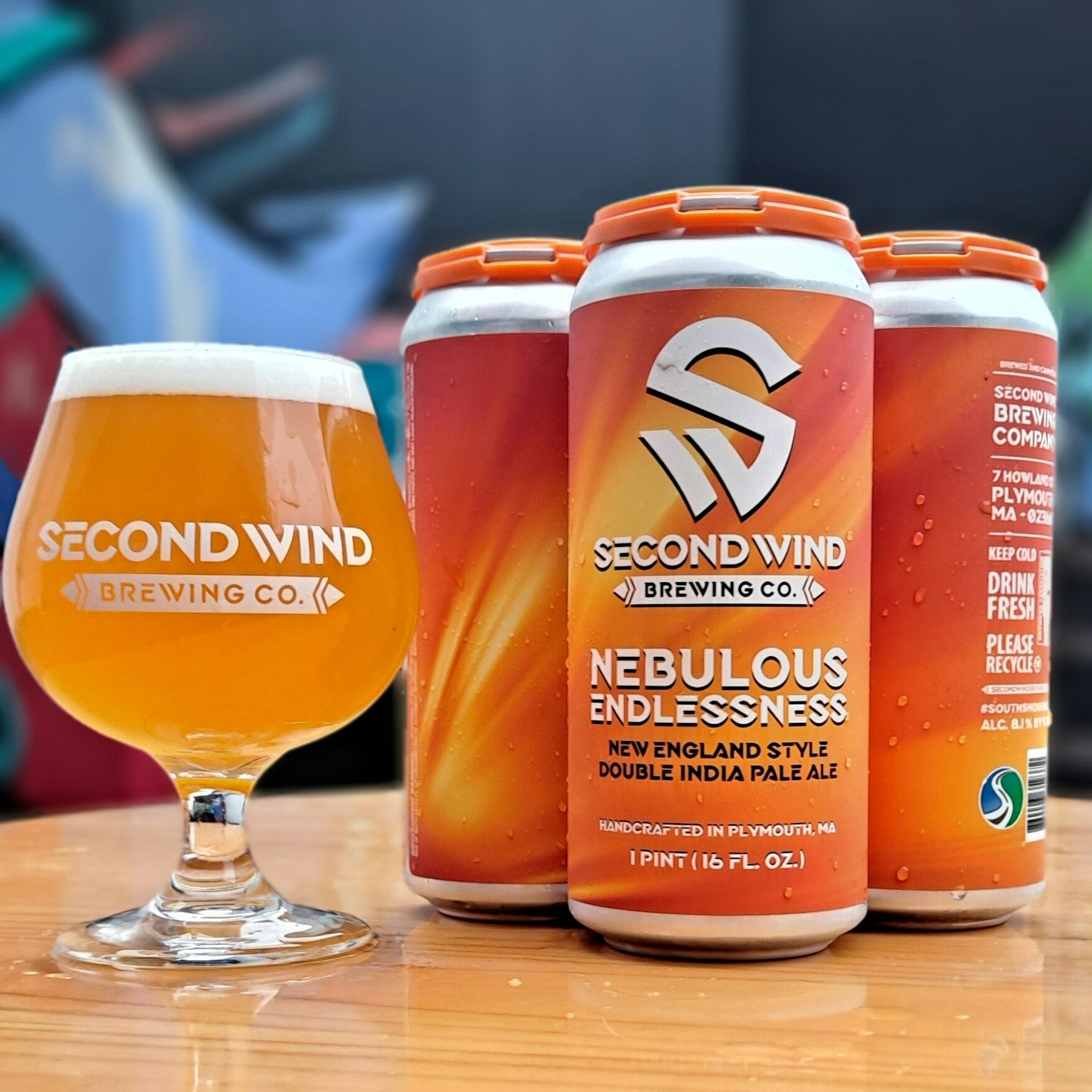 Nebulous Endlessness (Hazy Double IPA) - 4 Pack | Second Wind Brewing