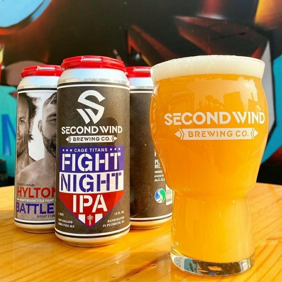 Cage Titans Fight Night IPA (NE IPA w/ Citra, El Dorado, Amarillo) - 4 ...