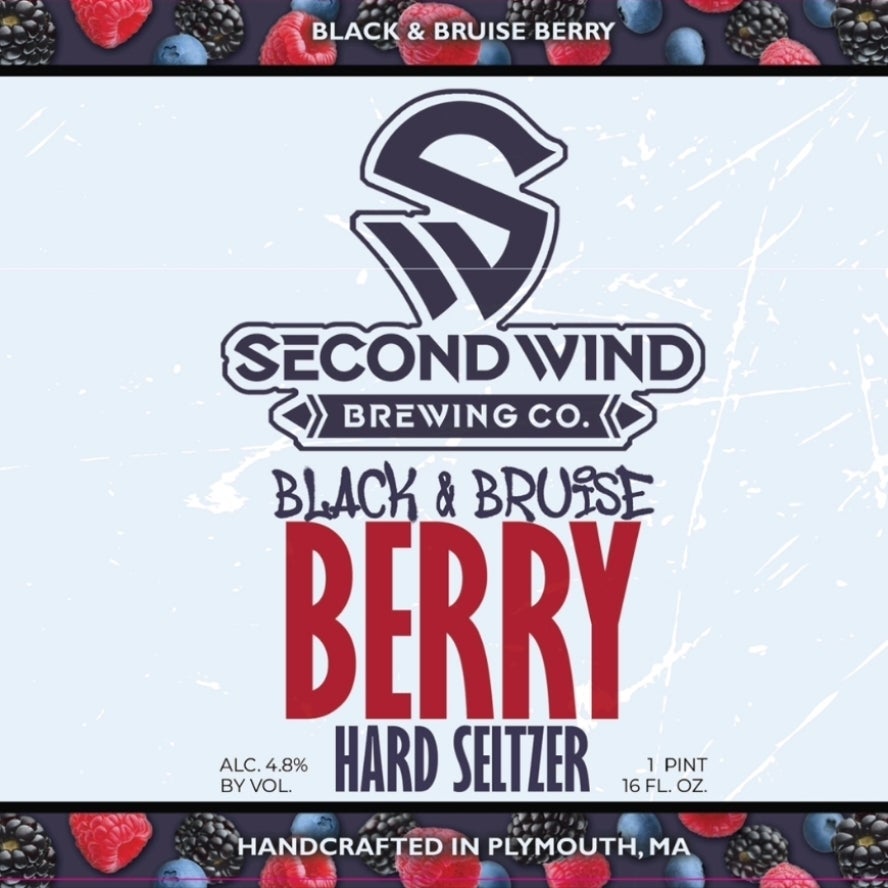 Black & Bruised Berry (Cage Titans Berry Hard Seltzer) - 4 Pack ...